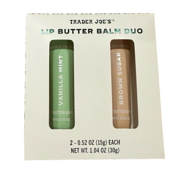 Trader Joe'S | Makeup | Trader Joes Lip Balm 2 Pack New | Poshmark